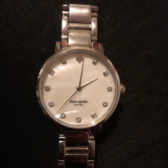 kate spade | Jewelry | Kate Spade Silver Watch | Poshmark